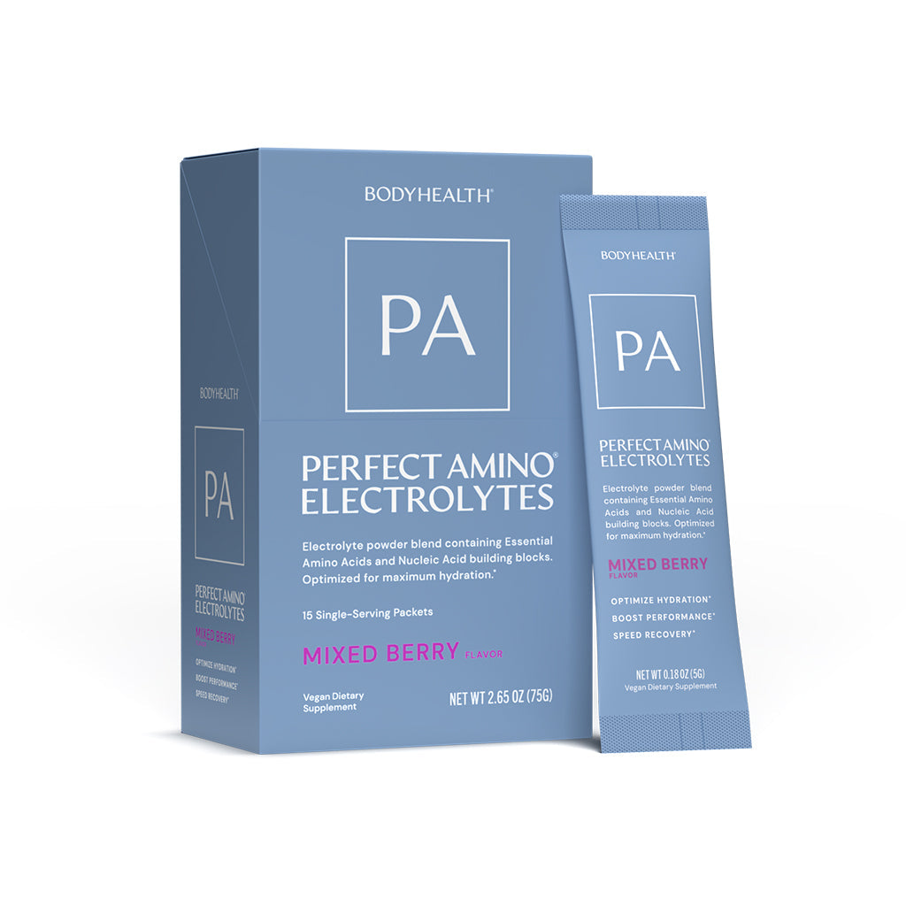 BODY HEALTH Perfect Amino Electrolytes Travel Packets